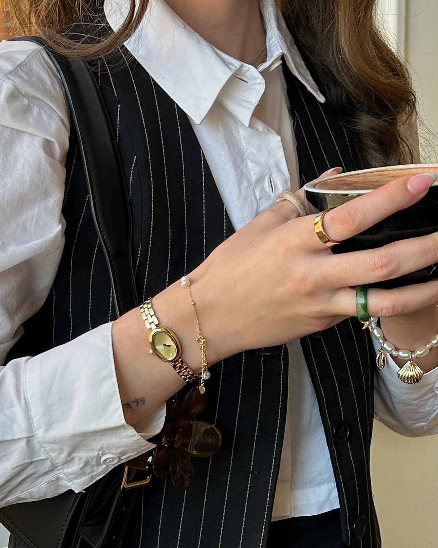 Little Gold Pea Watches for Women – FIYTA